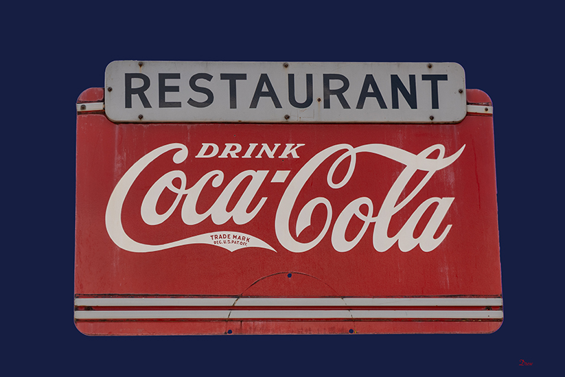 Coca Cola Sign - Photography By Drew